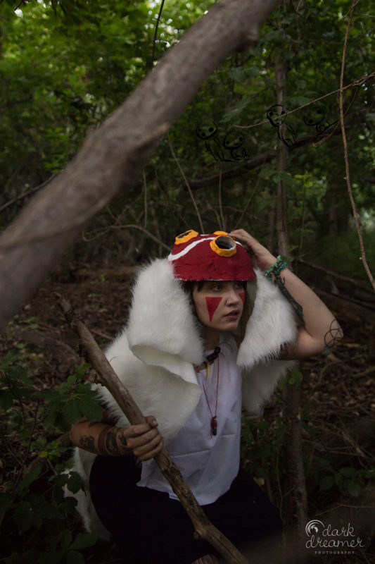Princess Mononoke Cosplay Photoshoot - Dark Dreamer Photography